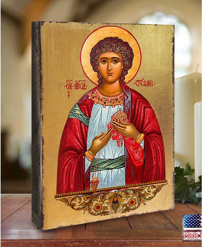 G.DeBrekht Saint Stephen Holiday Religious Monastery Icons - Macy's