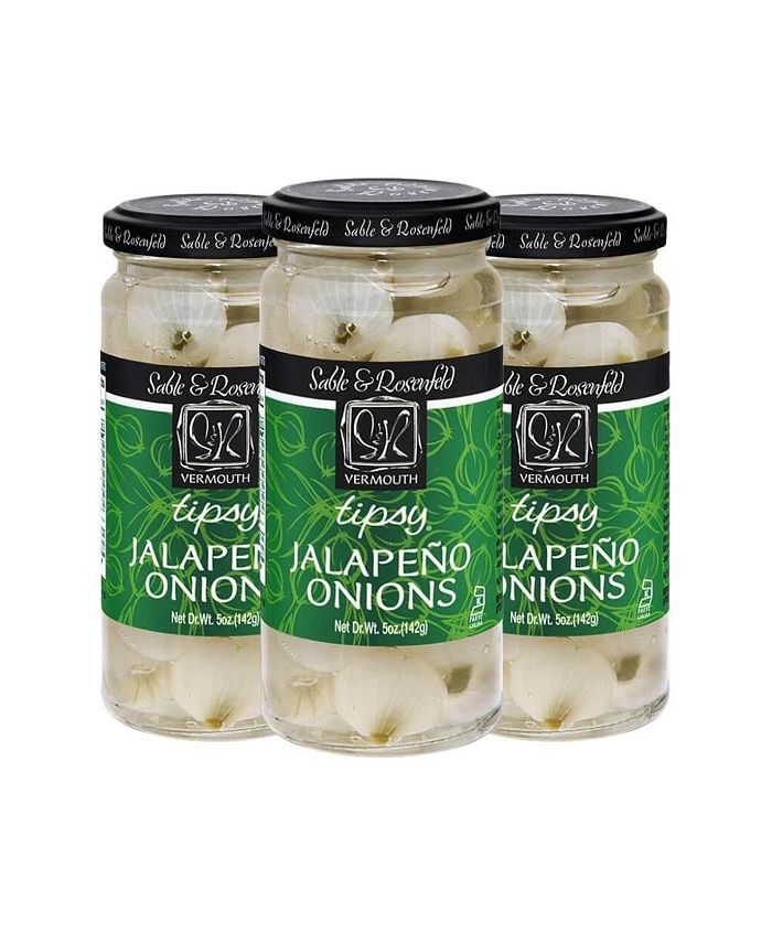 Sable & Rosenfeld Vermouth Jalapeno Tipsy Onions 5 oz (3 Pack) - Macy's