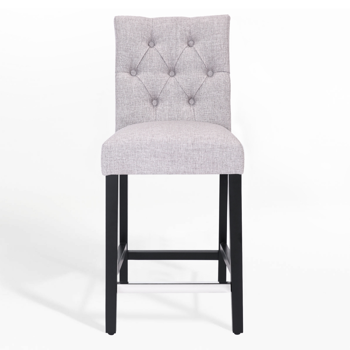 Click here for WestinTrends 24 Linen Fabric Tufted Counter Stool... prices