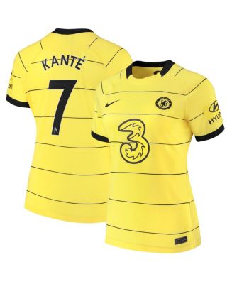 Women's Nike N'Golo Kante Yellow Chelsea 2021/22 Away Breathe Stadium ...