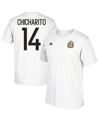 Men's adidas Chicharito White Mexico National Team Federation Jersey ...