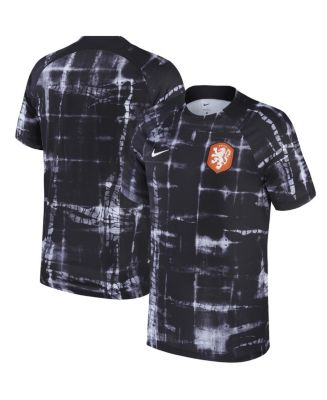 Men's Nike Black Netherlands National Team 2022/23 Pre-Match Top - Macy's