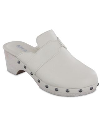 MIA Women's Jenifer Studded Clogs - Macy's