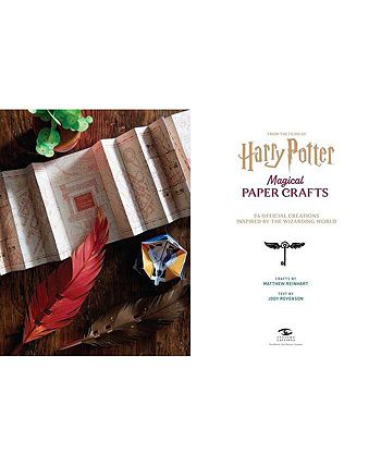 Barnes & Noble Harry Potter: Magical Paper Crafts: 24 Official ...