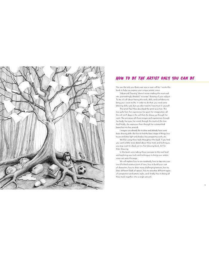 Barnes & Noble Art for Kids: Advanced Drawing: Become the Artist Only ...