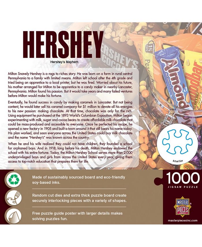 Masterpieces Hershey's Mayhem - 1000 Piece Jigsaw Puzzle for Adults ...