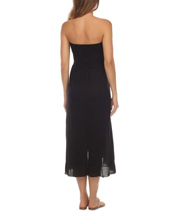 Raviya Strapless High-Low Dress Cover-Up & Reviews - Swimsuits & Cover ...