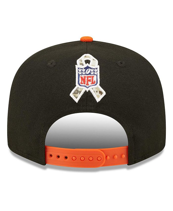 New Era Men's Black, Orange Cincinnati Bengals 2022 Salute To Service ...