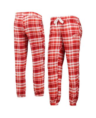 Women's Concepts Sport Red Detroit Red Wings Mainstay Flannel Pants ...