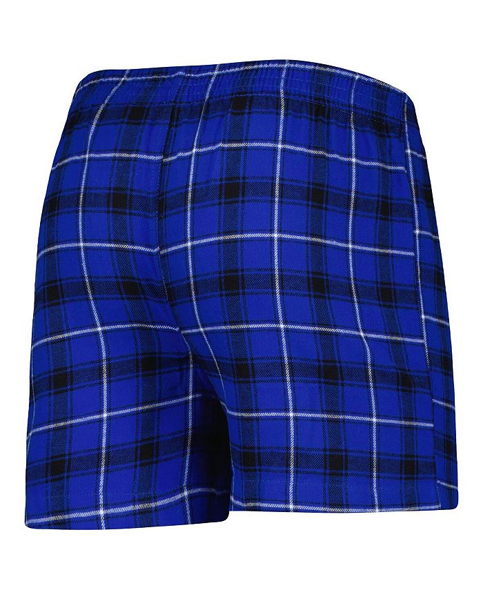 Concepts Sport Men's Royal, Black Los Angeles Dodgers Ledger Flannel ...