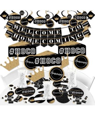 Big Dot of Happiness Hoco Dance - Homecoming Supplies - Banner ...