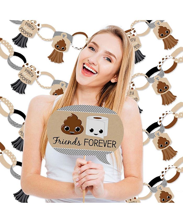 Big Dot of Happiness Party 'Til You're Pooped - Banner and Photo Booth ...