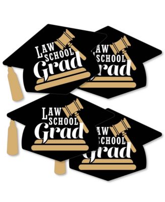 Law School Grad - Grad Cap Decorations DIY Graduation Party Essentials ...