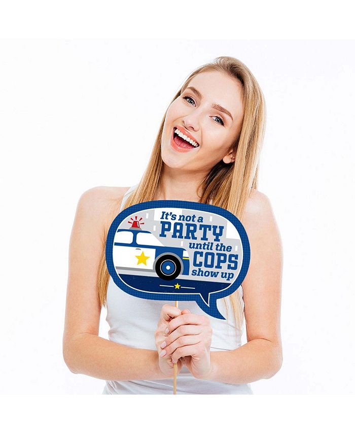 Big Dot of Happiness Calling All Units - Police - Birthday or Baby ...