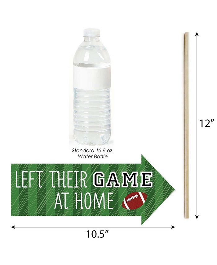 Big Dot of Happiness Funny End Zone - Football - Tailgating Party Photo ...