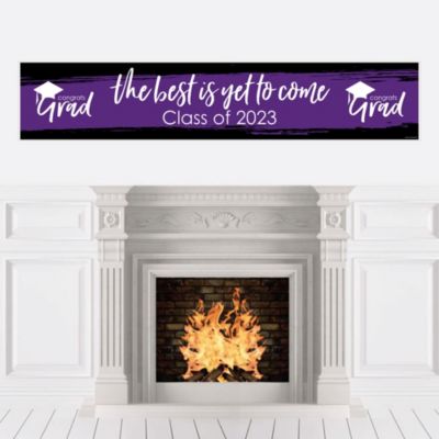 Purple Grad - Best is Yet to Come - 2023 Graduation Decorations Party ...