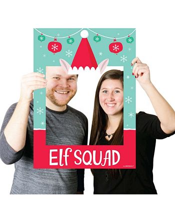Big Dot of Happiness Elf Squad - Kids Christmas & Birthday Party Photo ...