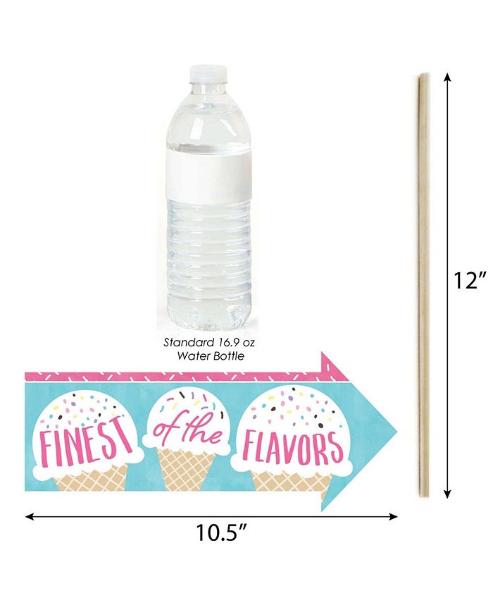 Big Dot of Happiness Funny Scoop Up the Fun - Ice Cream - Sprinkles ...