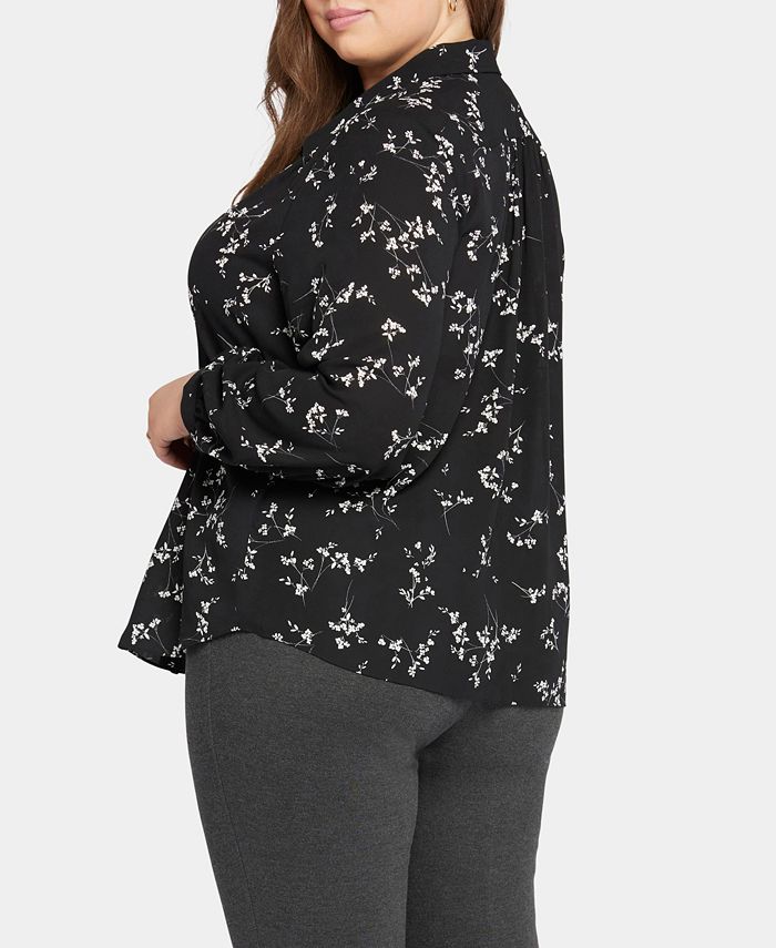 NYDJ Plus Size Modern Blouse - Macy's