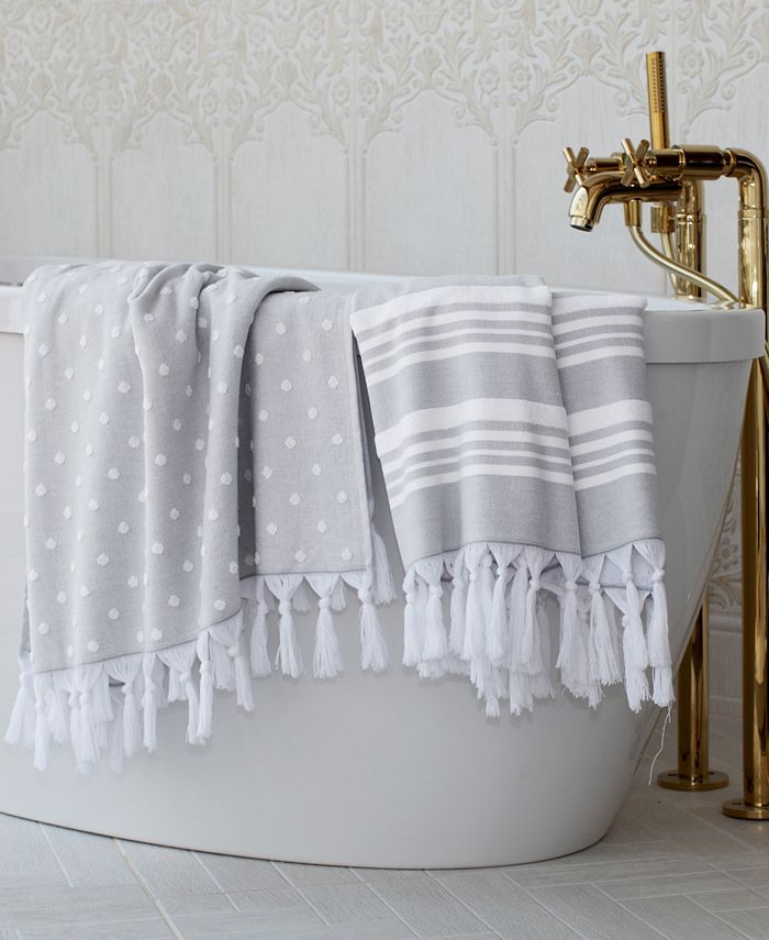 Linum Home Textiles 100% Turkish Cotton Ephesus Pestemal Beach Towel ...