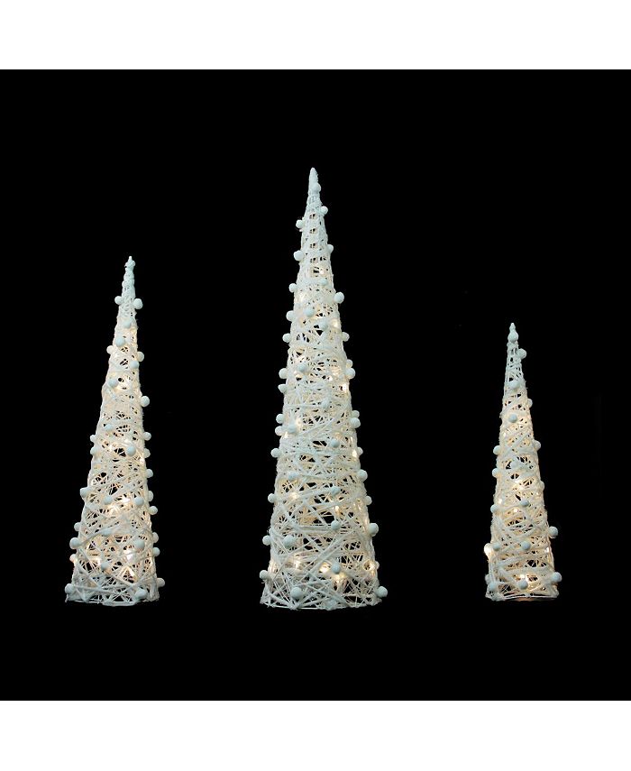 Northlight Northlight 39.25" Led Lighted Cone Tree Christmas Decoration ...