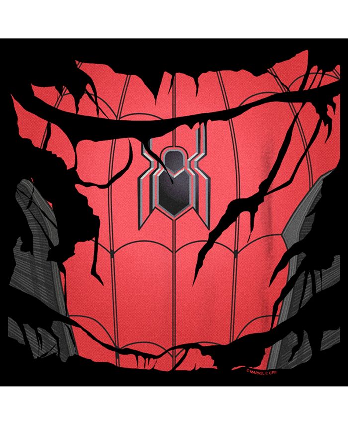 Marvel Boy's Ripped Spider-Man Costume Child T-Shirt - Macy's