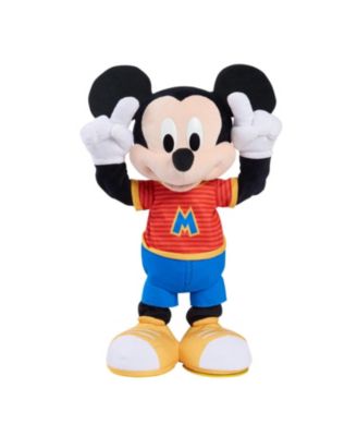 Mickey Mouse Feature Plush-Head, Shoulders, Knees, and Toes - Macy's