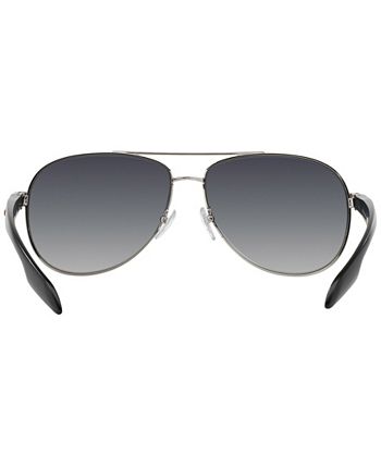 PRADA LINEA ROSSA Polarized Men's Sunglasses , PS 53PSP - Macy's