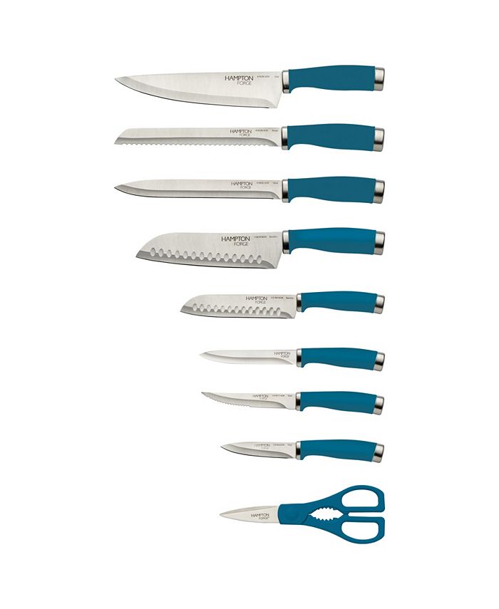Hampton Forge 15 Piece Epicure Block Cutlery Set - Macy's