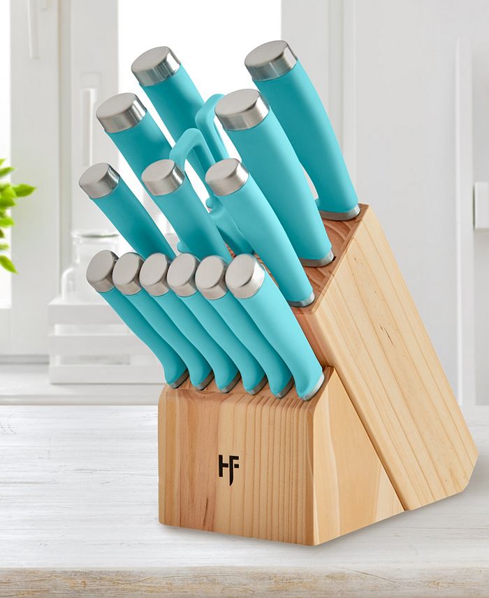 Hampton Forge 15 Piece Epicure True Block Cutlery Set - Macy's