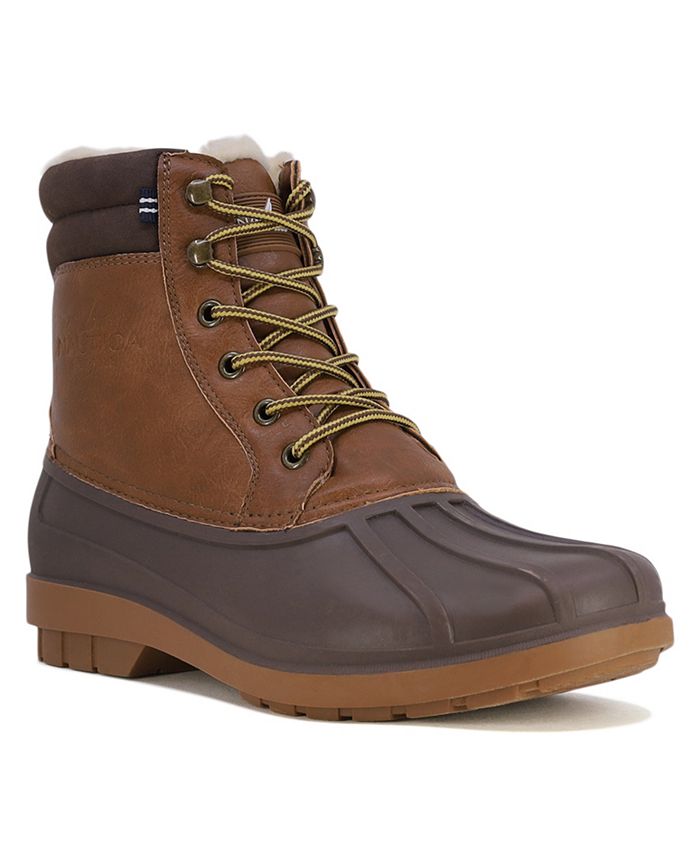 Nautica Men's Adelo Winter Duck Boots - Macy's