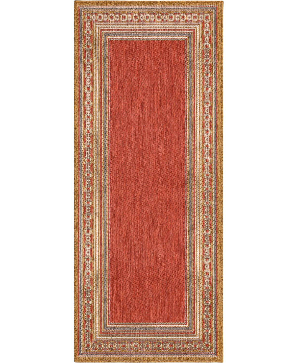 Mohawk Malibu Outdoor Chain Border 25 x 6 Area Rug by Mohawk
