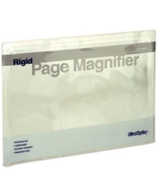 Rigid Full Page Magnifier 8.5X11 by Ultraoptix - Macy's