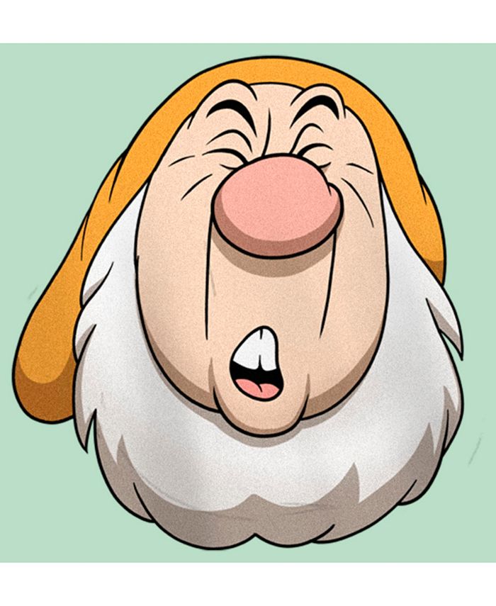 Disney Girl's Snow White and the Seven Dwarves Sneezy's Face Child T ...