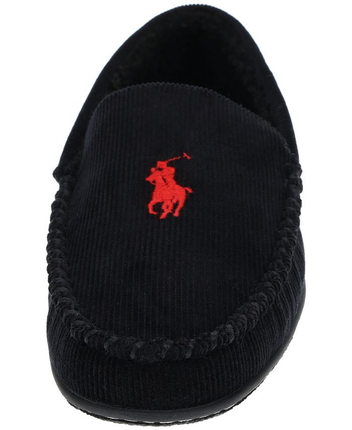 Polo Ralph Lauren Men's Collins Corduroy Mock Slipper - Macy's