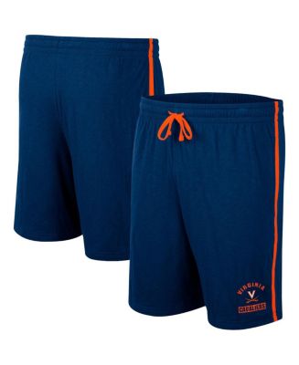 Men's Colosseum Navy Virginia Cavaliers Thunder Slub Shorts - Macy's
