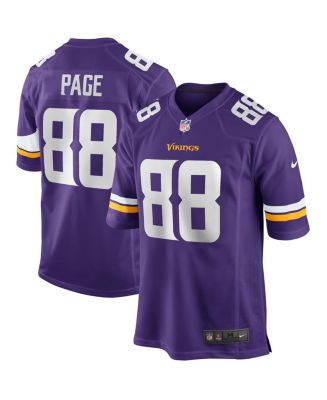 Men's Nike Alan Page Purple Minnesota Vikings Game Retired Player ...