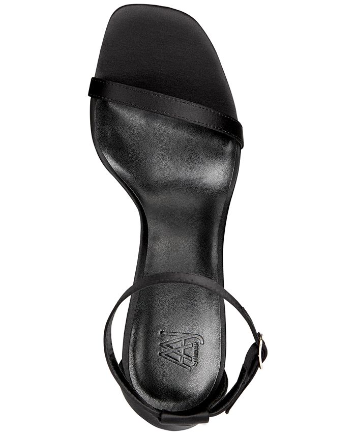 AAJ By Aminah Women's Eyen Architectural Heel Dress Sandals - Macy's