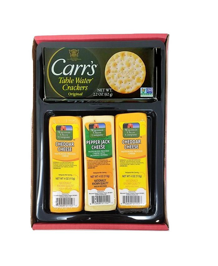 Wisconsin's Best Wisconsin Classic Cheese and Cracker Gift Set. Cheddar ...