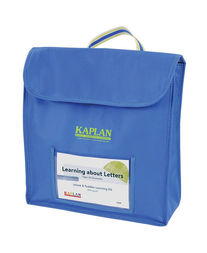 Kaplan Early Learning - Learning About Letters Learning Kit - Bilingual ...