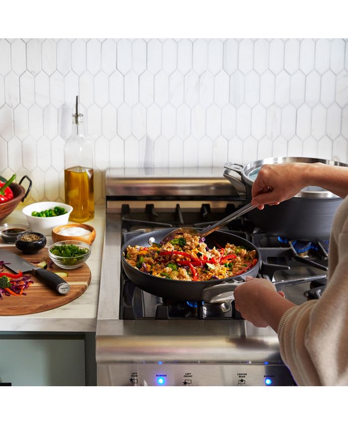 Calphalon Premier Space Saving Hard-Anodized Nonstick 8 Quart Stock Pot ...