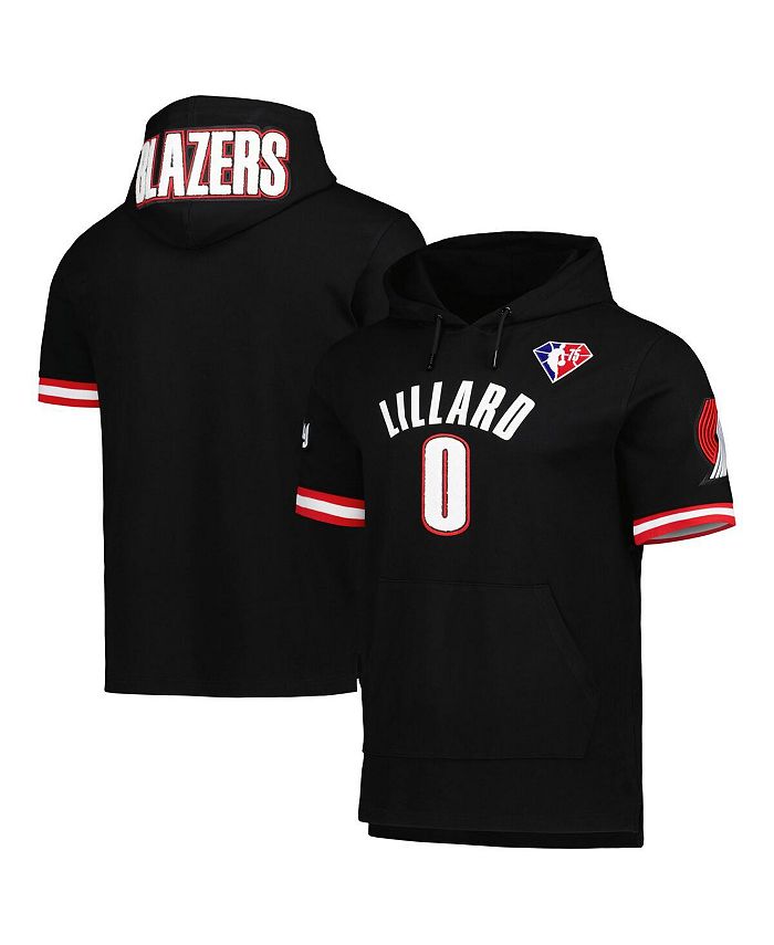Pro Standard Men's Damian Lillard Black Portland Trail Blazers Name and ...