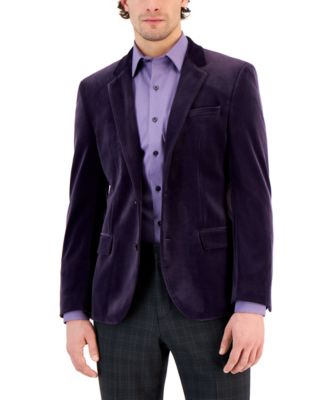 HUGO by Hugo Boss Men's Slim-Fit Velvet Dinner Jacket - Macy's