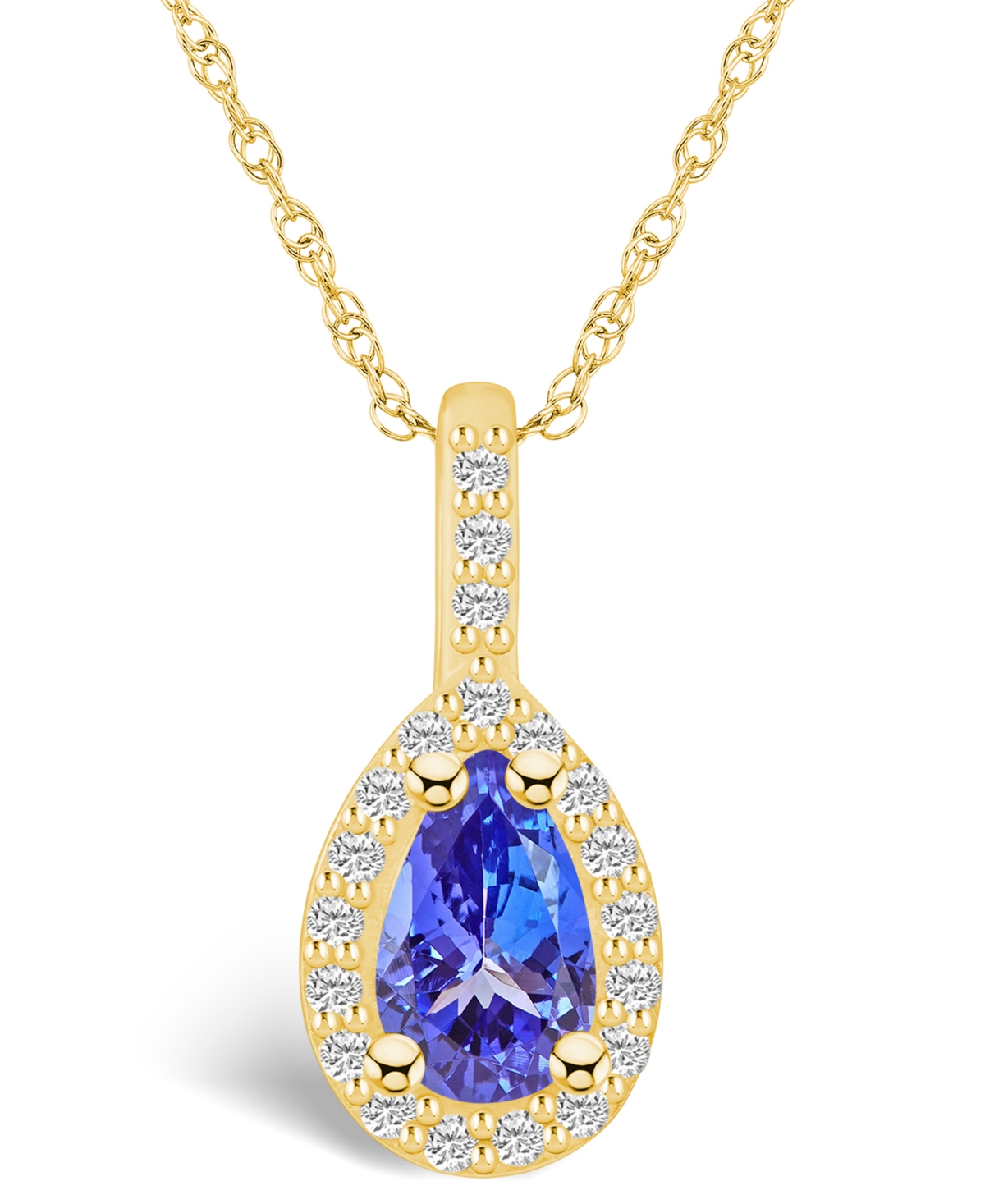Click here for Macys Tanzanite (7/8 Ct. t.w.) and Diamond (1/5 Ct... prices