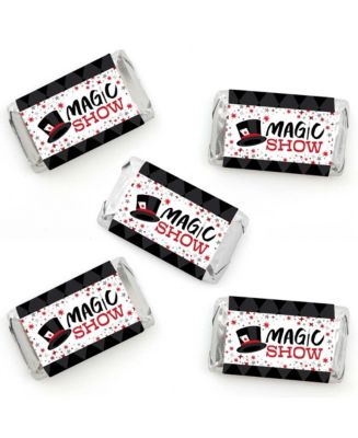 Ta-Da, Magic Show - Mini Candy Bar Wrapper Stickers - Magical Party ...