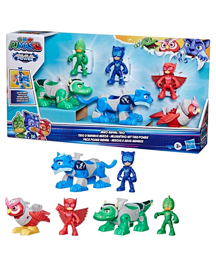 PJ Masks Animal Power Hero Animal Trio - Macy's