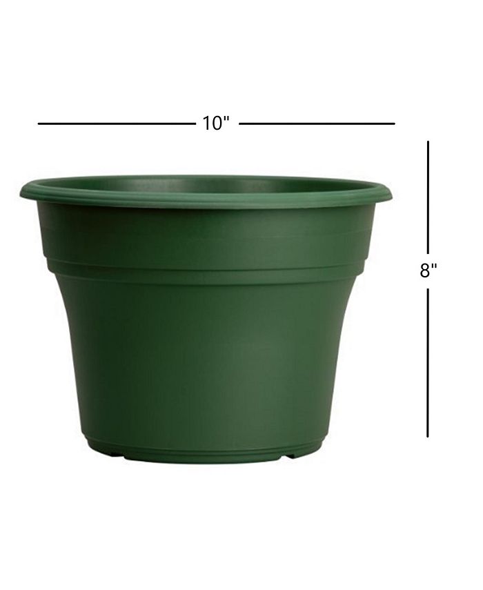 The HC Companies HC Companies Panterra Round Planter Plastic Pot ...