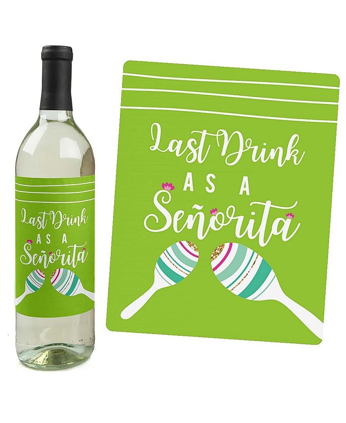 Big Dot of Happiness Final Fiesta - Last Fiesta Party Decor - Wine ...