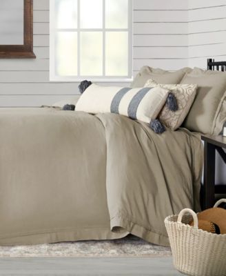 CLOSEOUT! Sunham Washed Full/Queen 3 Piece Comforter Set - Macy's