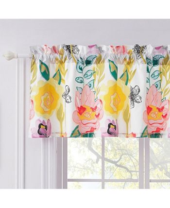 Greenland Home Fashions Watercolor Dream Window Valance - Macy's